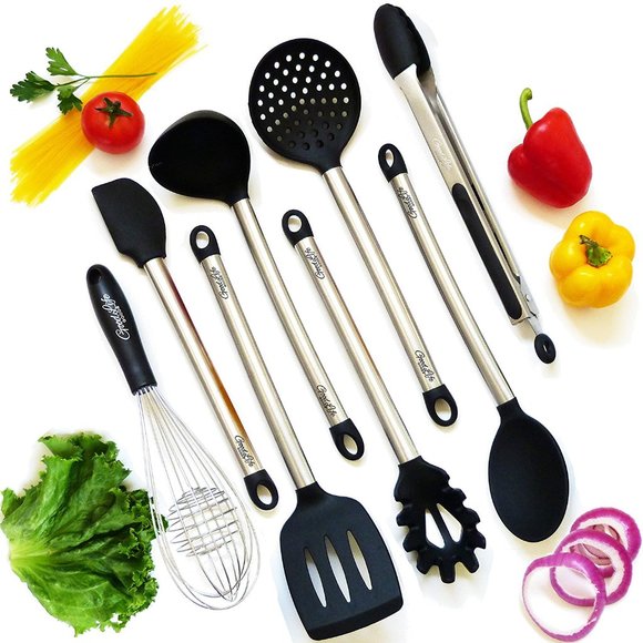 GoodLife Goods | Kitchen | Stainless Steel 8 Piece Kitchen Utensil Set ...